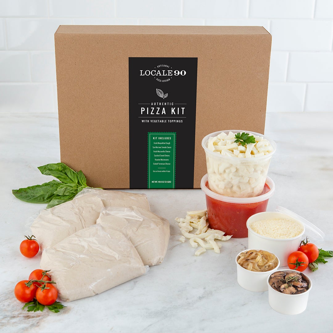 Vegetarian Neapolitan Pizza Kit – Locale90 Neapolitan Pizza Market